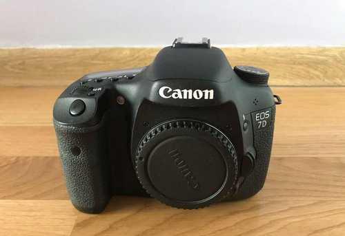 Canon 7D body (пробег 12тыс)
