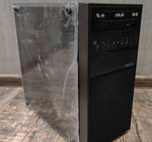 Корпус новый M-ATX Ginzzu D250   DVD-RW