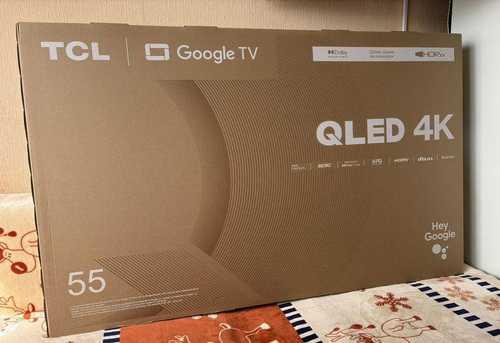 Телевизор TCL 55 qled 4 K новый