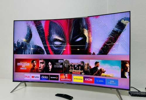 Изогнутый Samsung qled 127см UHD SMART TV Wi-Fi