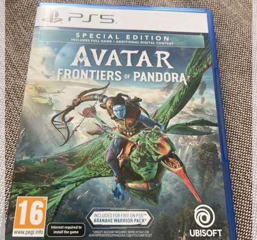 Avatar frontiers of pandora ps5 диск