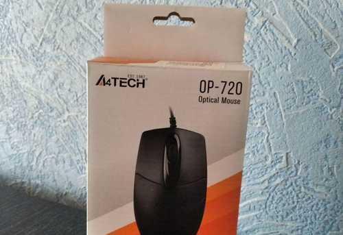 Мышь A4Tech OP-720 Black
