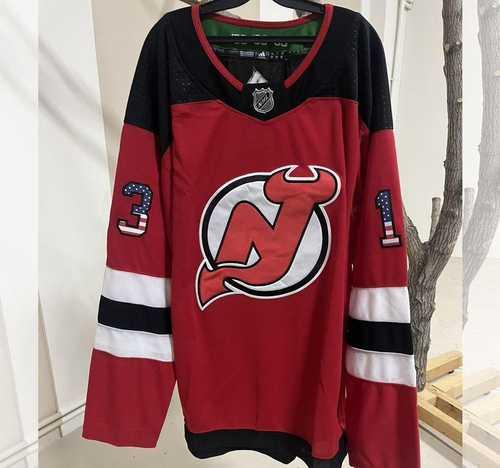 Хоккейная джерси NHL New Jersey Devils Hischier