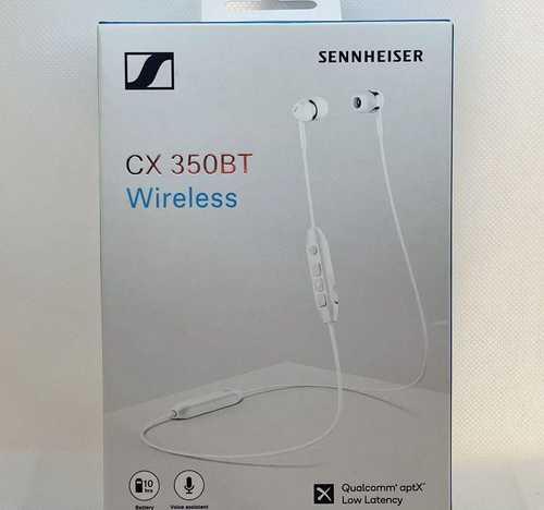 Беспроводные наушники Sennheiser CX350BT White