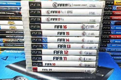 FIFA 09-19 PS3 Б/У
