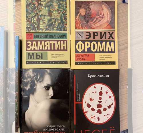 Книги Фромм, Вишневский, Несбе, Замятин