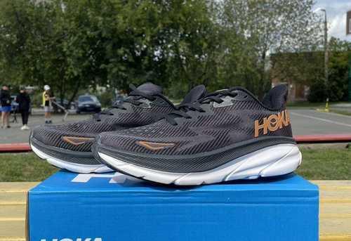 Кроссовки Hoka Clifton 9 Black/brown