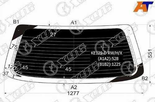 Стекло заднее toyota corolla spacio