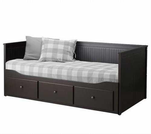 Икея Кушетка с 2 матрасами hemnes хемнэс