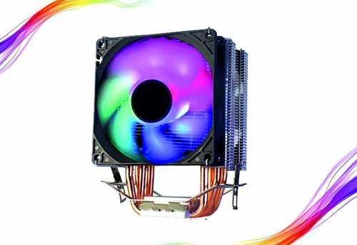 Башня RGB для CPU 150Вт 4 медные трубки