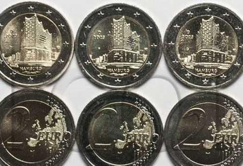 Юбилейные монеты 2 евро 2022-2023 г