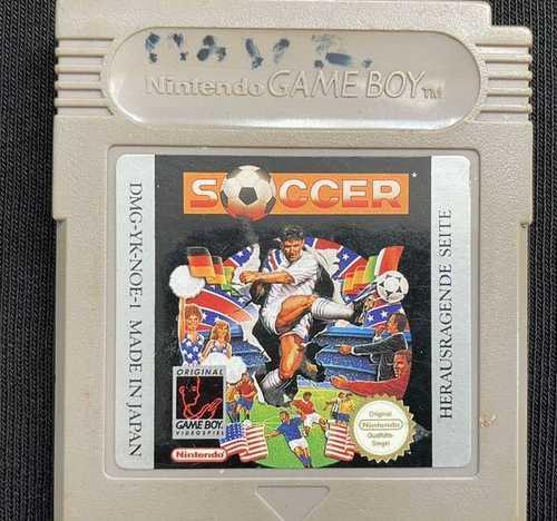 Оригинальный картридж Nintendo Game Boy Soccer