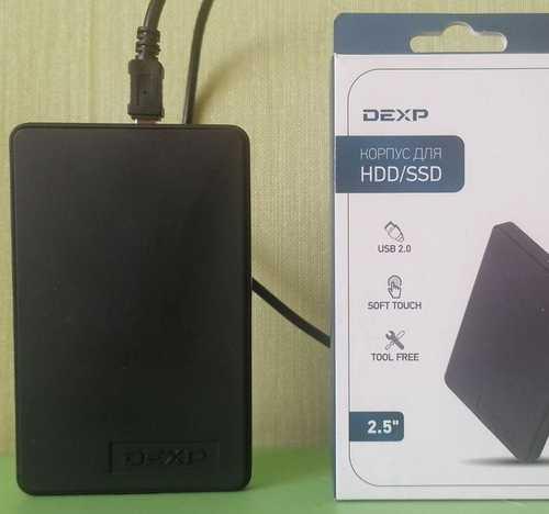 Переносной жёсткий диск dexp at-hd202r