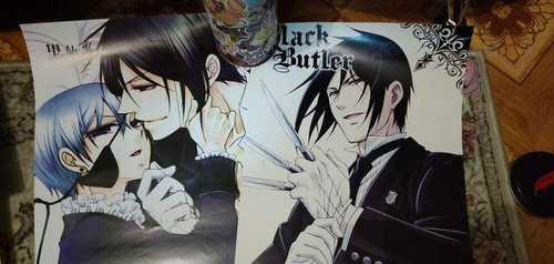 Плакат Темный дворецкий. Black Butler
