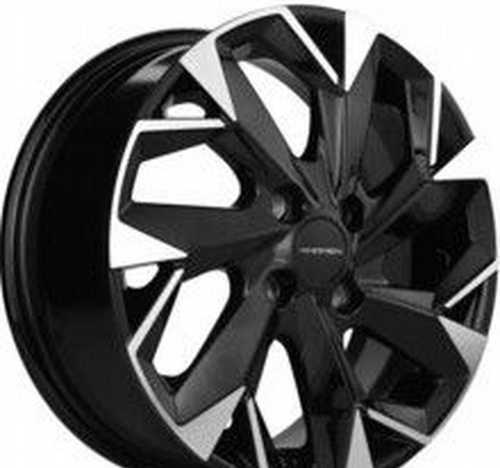 Khomen 1402 14x5.50 4x98 58.60 ET35 black-fp