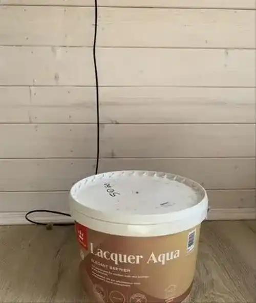 Лак интерьерный матовый Tikkurila Aqua Lacquer 9 л