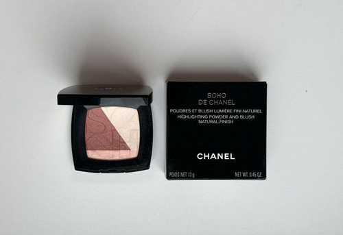 Chanel румяна хайлайтер soho de chanel