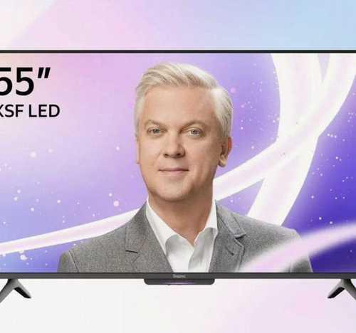 Телевизор Яндекс тв Станция Бейсик 55" 4K UHD, LED