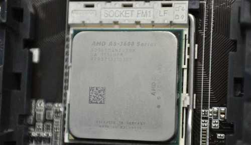 Процессор AMD A6-3600 Llano FM1, 4 x 2100 мгц