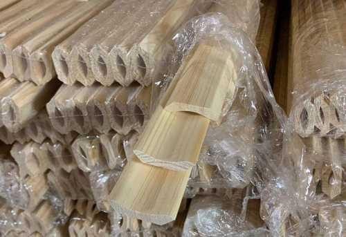 Плинтус деревянный угол наличник штапик сосна липа