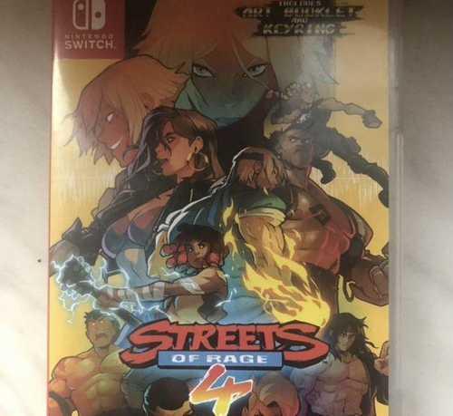 Игра Streets of rage для Nintendo Switch