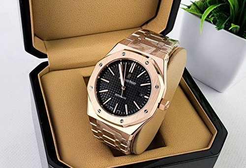 Мужские часы Audemars Piguet механика золотые