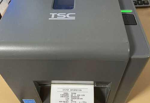 Принтер этикеток tsc te200