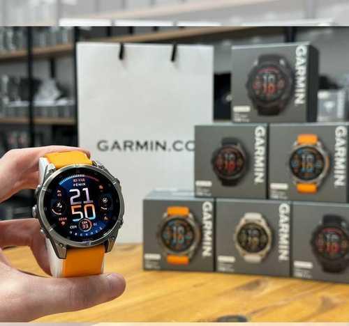 Garmin Fenix 8 Amoled, Solar, Sapphire