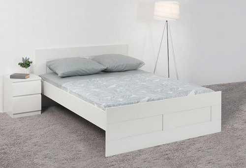 Кровать IKEA brimnes сириус двуспальная 140х200