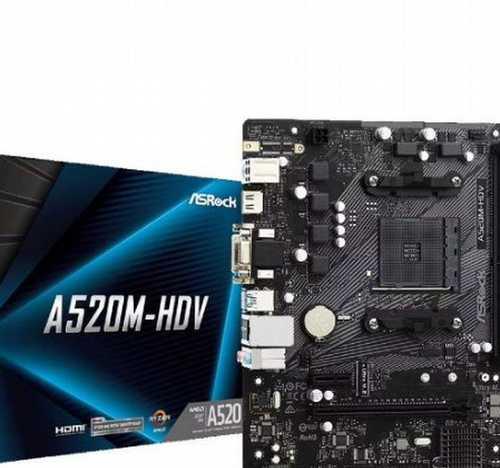 ASRock A520M-HDV не использовалась