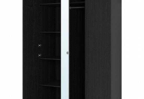 Шкаф Икеа Пакс (100см) новый черно-коричн