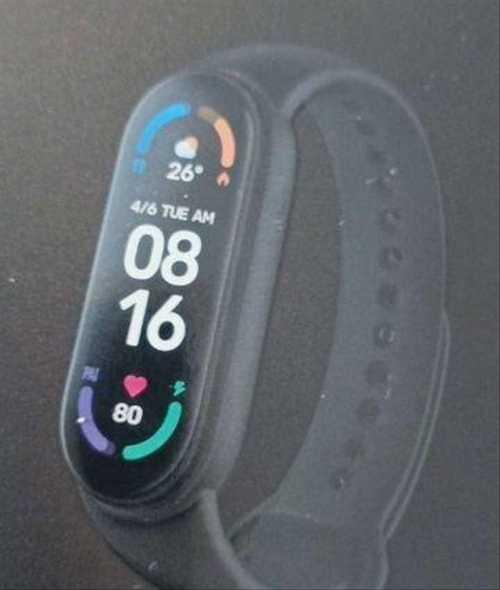 Фитнес-трекер Mi Smart Band 6 новый в упаковке