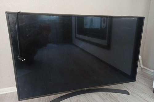 Телевизор LG49 (124см) smart tv бу требует ремонта
