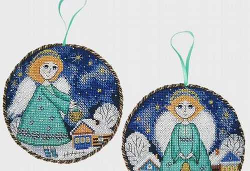 Остатки набора "Ангелы рождества". Марья Искусница