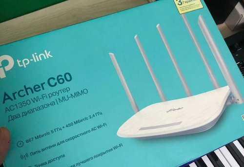 Двухдиапазонный Wi-Fi Pоутeр TP-Link Аrсher С60