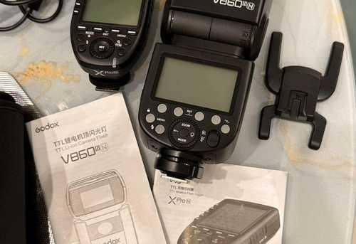 Вспышка камеры godox V 860