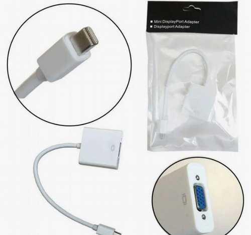 Адаптер H32 Mini DisplayPort-M to VGA-F