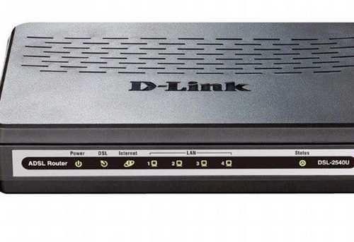 Маршрутизатор D-Link DSL-2540U/BA/T1D