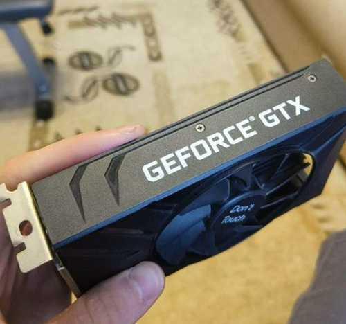 Игровая видеокарта zotac GTX 1650 OC