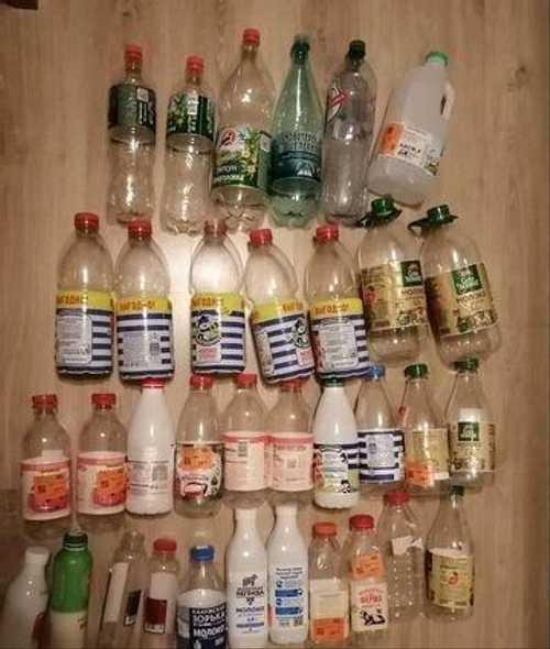 Пластиковые бутылки, коробки Б/У