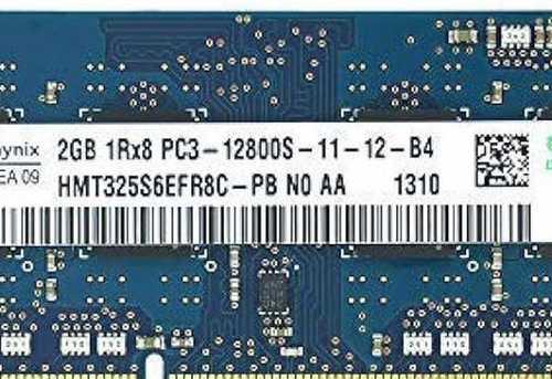 DDR3 SO-dimm 2GB SK Hynix PC3-12800S 1600MHz