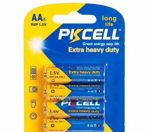 Батарейка pkcell R6P-4 (уп. 4шт) "AA"