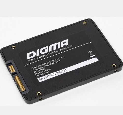 SSD диск 1Tb Digma Run S9 SATA III