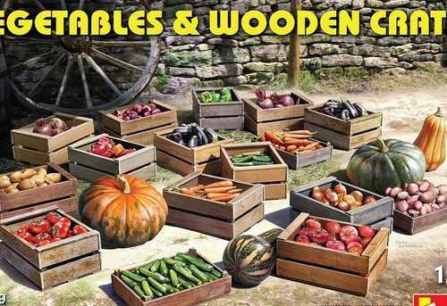 MA35629 Овощи в деревянных ящиках