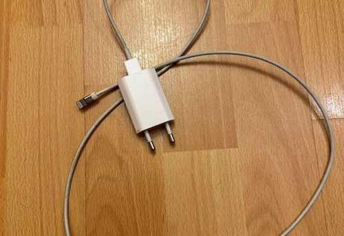 Кабель Apple Lightning - USB + адаптер питания