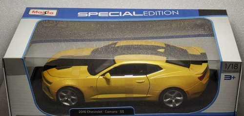 Модель 1:18 Chevrolet Camaro SS 2016 / Maisto