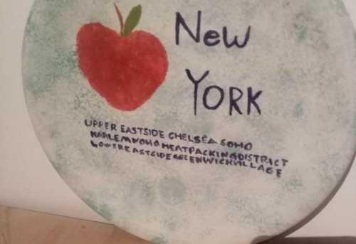 Тарелка Нью-Йорк, керамика