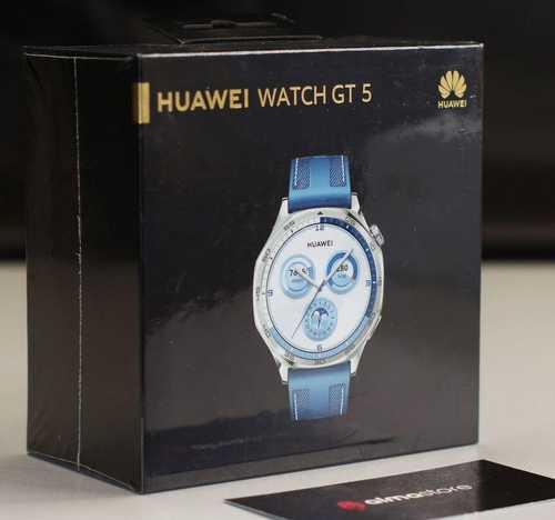 Смарт-часы Huawei Watch GT 5, 46мм Blue