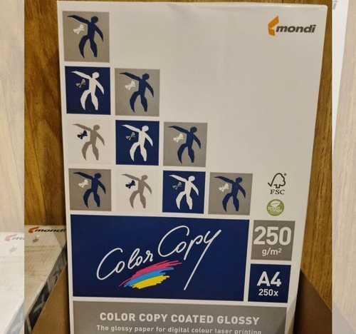 Бумага Mondi color copy glossy A4 250 г 250 л