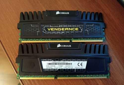 Оперативная память DDR3 Corsair Vengeance 16 гб
